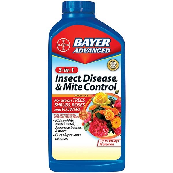 BAYER ADVANCED 3-IN-1 INSECT DISEASE & MITE CONTROL - Pittsburg, TX ...